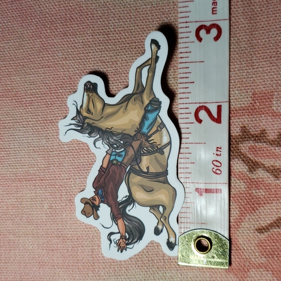 Office | Bucking Horse Sticker Wild Horse Mustang Western Rodeo Cowboy ...